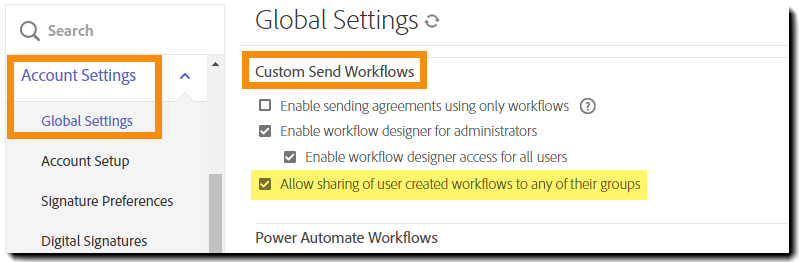Overview and configuration for custom sending workflows